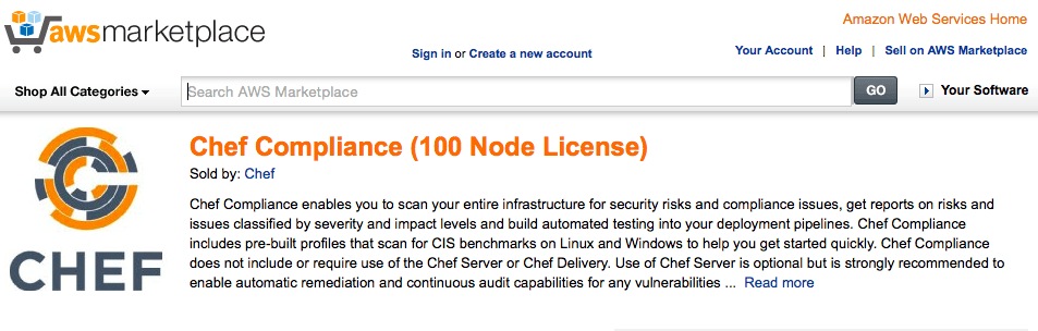 Chef Compliance is now available on the AWS Marketplace - Chef Blog | Chef