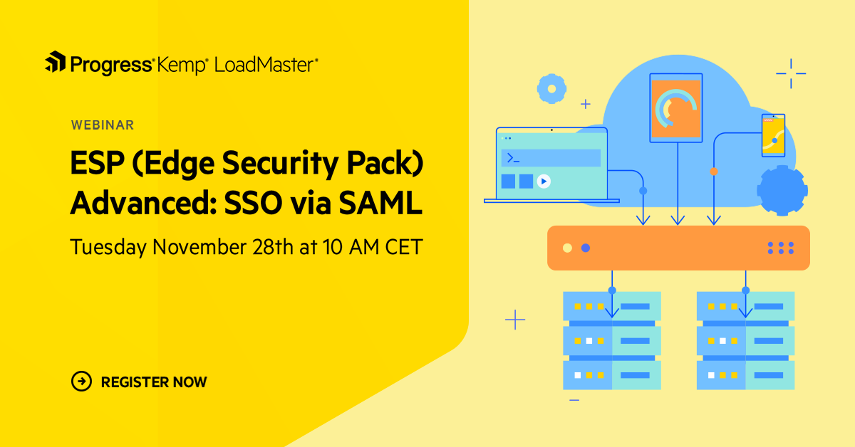 ESP (Edge Security Pack) Advanced - SSO via SAML - Kemp
