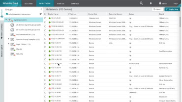 Network Monitoring API - WhatsUp Gold